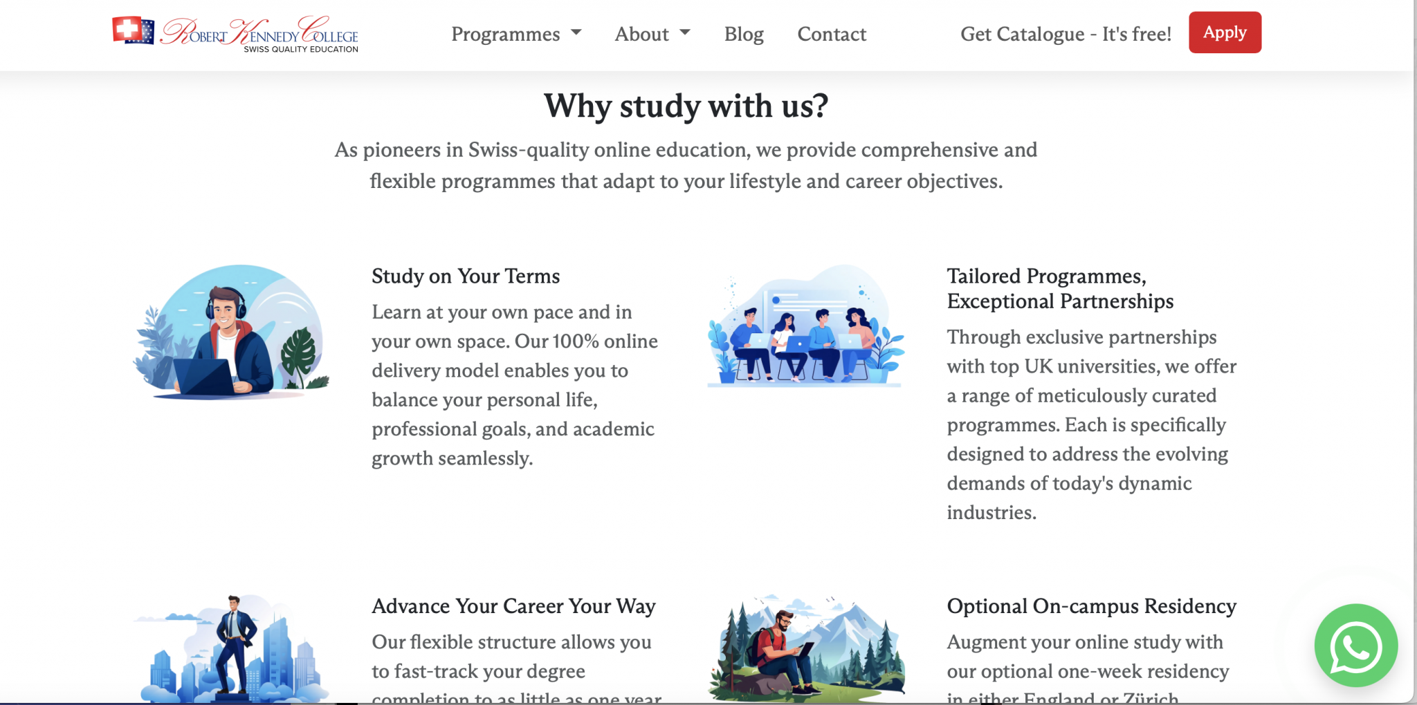 Robert Kennedy College Blog · Life at Robert Kennedy College